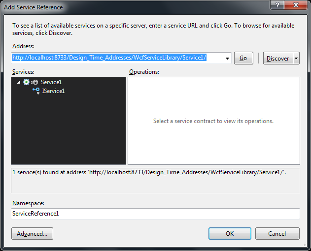How to Create and Consume a WCF Windows Service